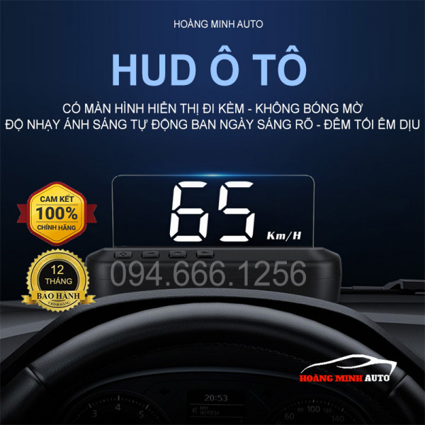 Hud hiển thị tốc độ xe ô tô